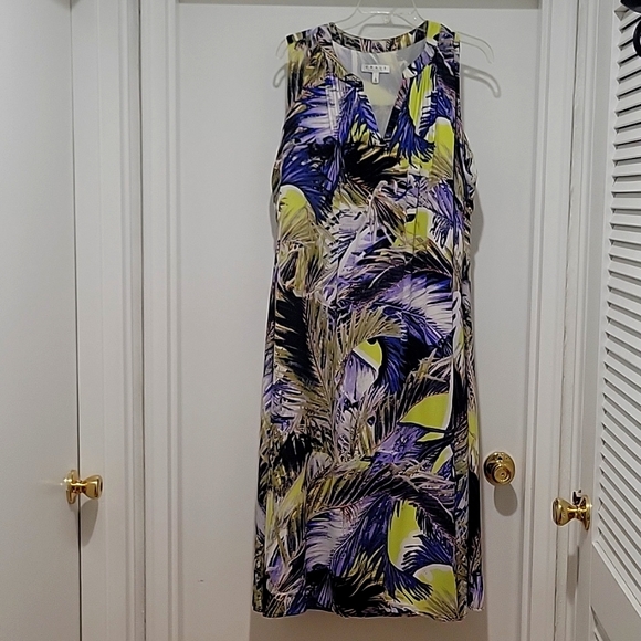Chaus | Dresses | Chaus Tropical Print Midi Dress | Poshmark